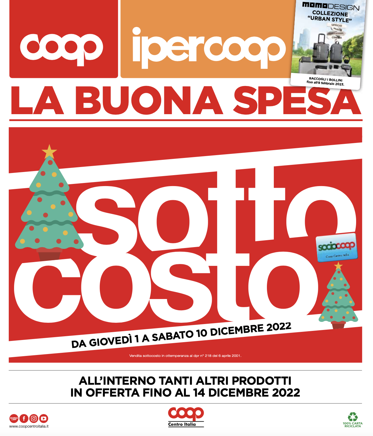 Ipercoop dal 1° al 14 dicembre 2022 - I Marsi